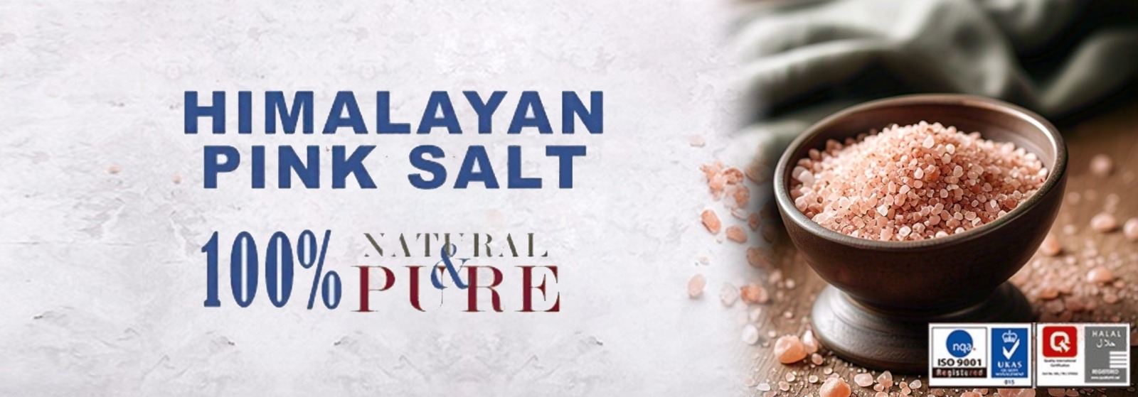 HF FOODS | Purest Himalayan Pink Salt